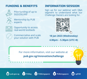 PUB Global Innovation Challenge (GIC) 3 is Here:: SWA – Singapore Water ...