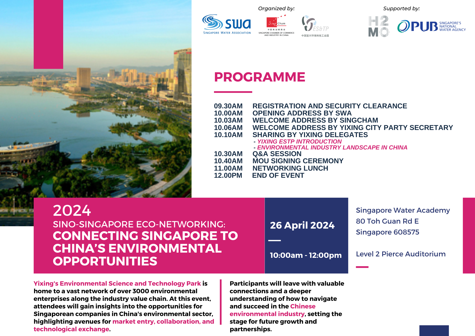 Invite Sino Singapore Eco networking 26 April 2024 10am To 12pm Invite Sino Singapore Eco networking 26 April 2024 10am To 12pm