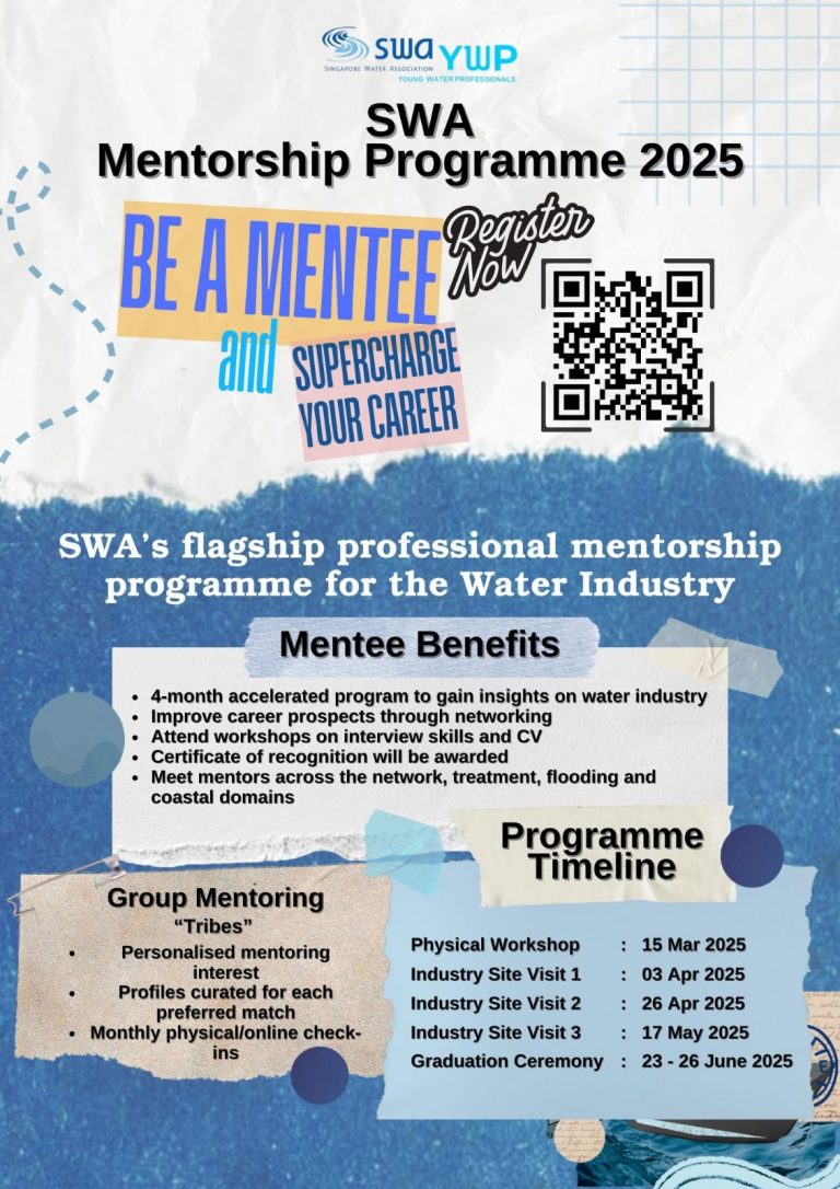SWA Mentorship Programme 2025:: SWA – Singapore Water Association